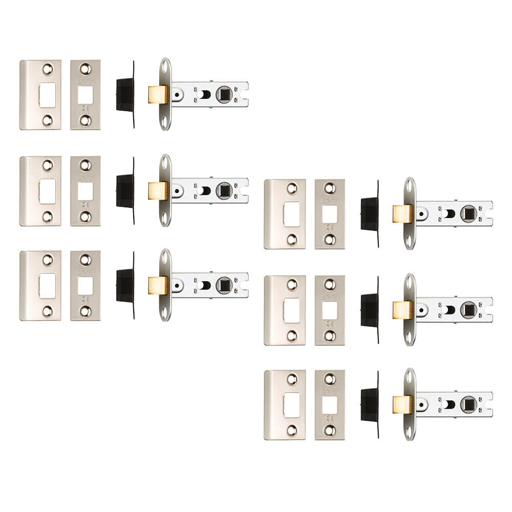 Carlisle Brass 64Mm CE B/T TUBULAR MORTICE LATCH SQUARE (X 6 MULTI-PICK ...