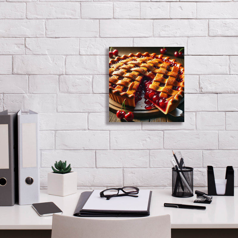 cherry pie wall art