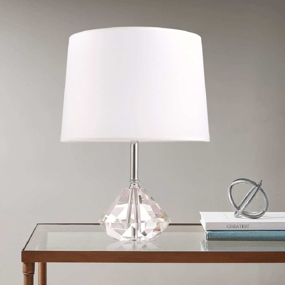 Pasargad Tortona Lucite Diamond Shaped Table Lamp | Wayfair