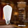 Bulbrite Industries 9 Watt LED ST18 Light Bulbs, Warm Dimming 3000K ...