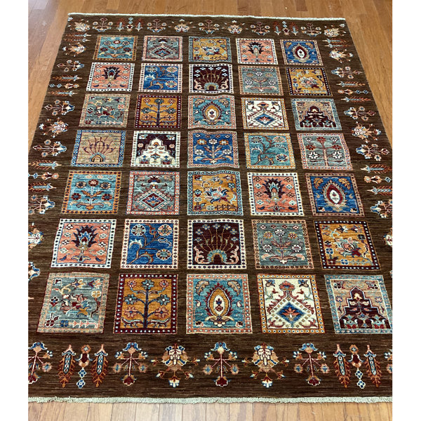 Herat Oriental Hand Knotted Wool Patchwork Rug - Wayfair Canada