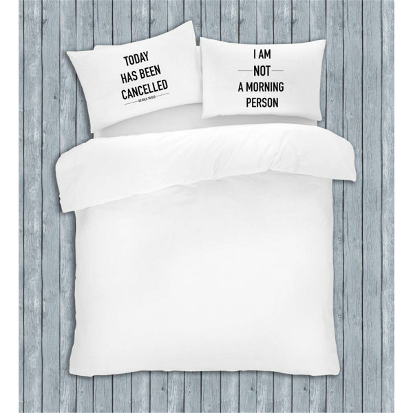 Maturi Roderick Plain Cotton Blend Pillowcase | Wayfair.co.uk