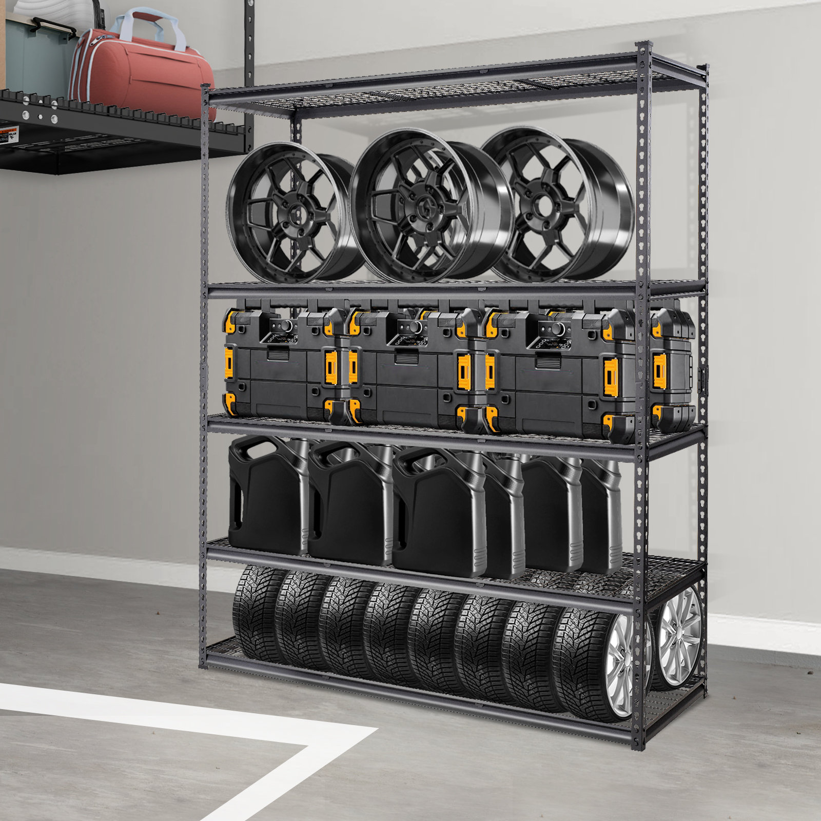 WFX Utility™ Height -Adjustable Storage Rack | Wayfair