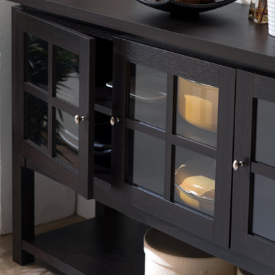 Winston Porter Tellun 59" Width 3-Door Buffet | Wayfair