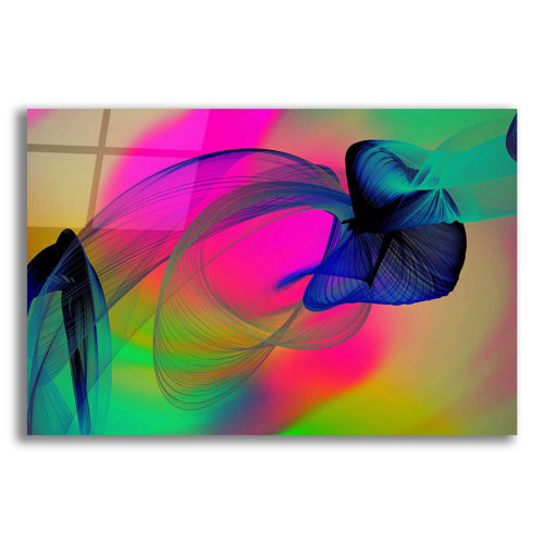 Orren Ellis 'Color In The Lines 22' By Irena Orlov, Acrylic Glass Wall ...