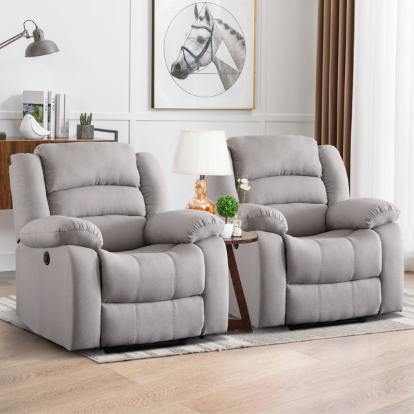 Latitude Run® Maritana 38.6" Wide Contemporary And Super Soft ...