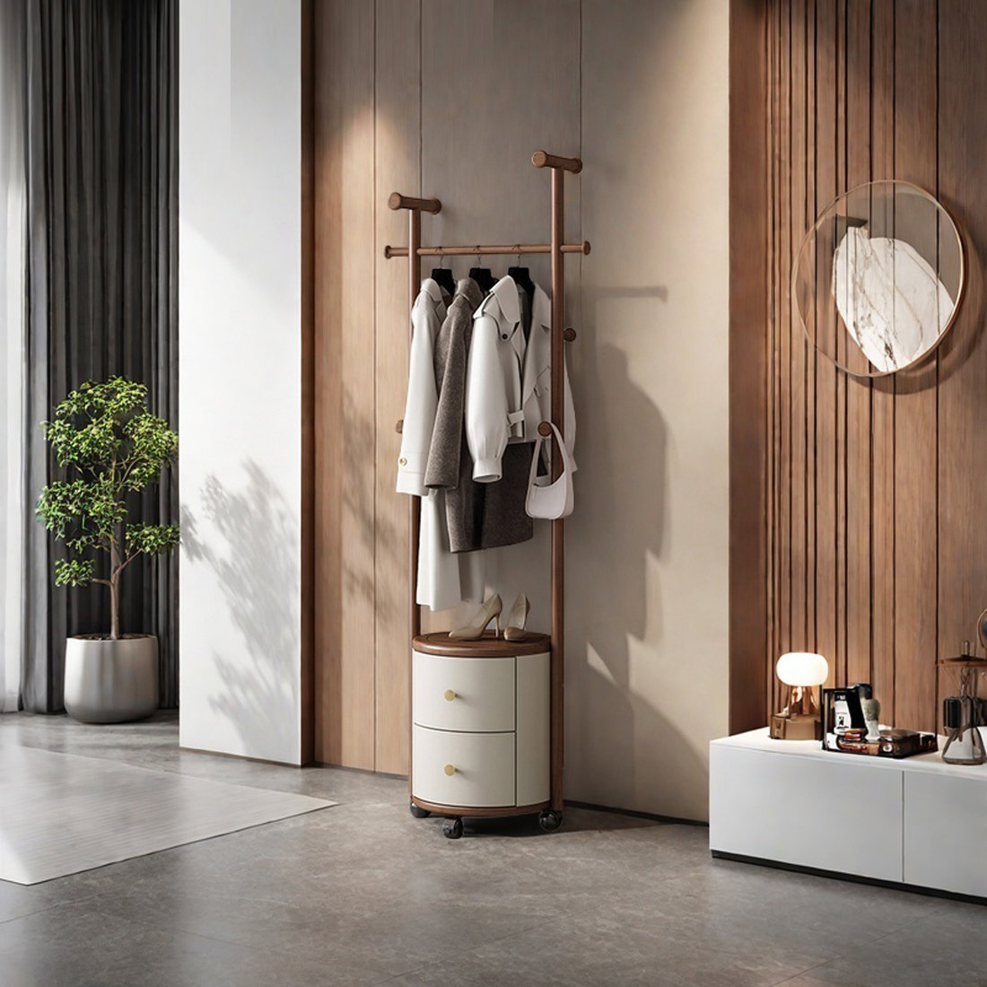 Your Favorite Celebrities Compact Multi-Functional Wardrobe | Wayfair