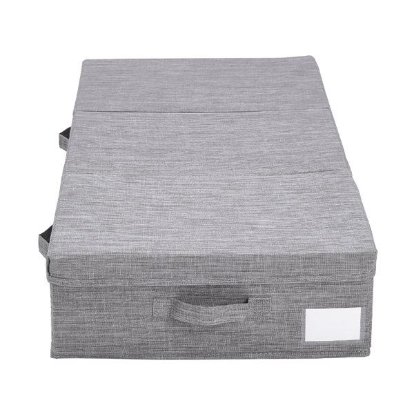 17 Stories Shanquille Fabric；Cardboard Underbed Storage | Wayfair.co.uk