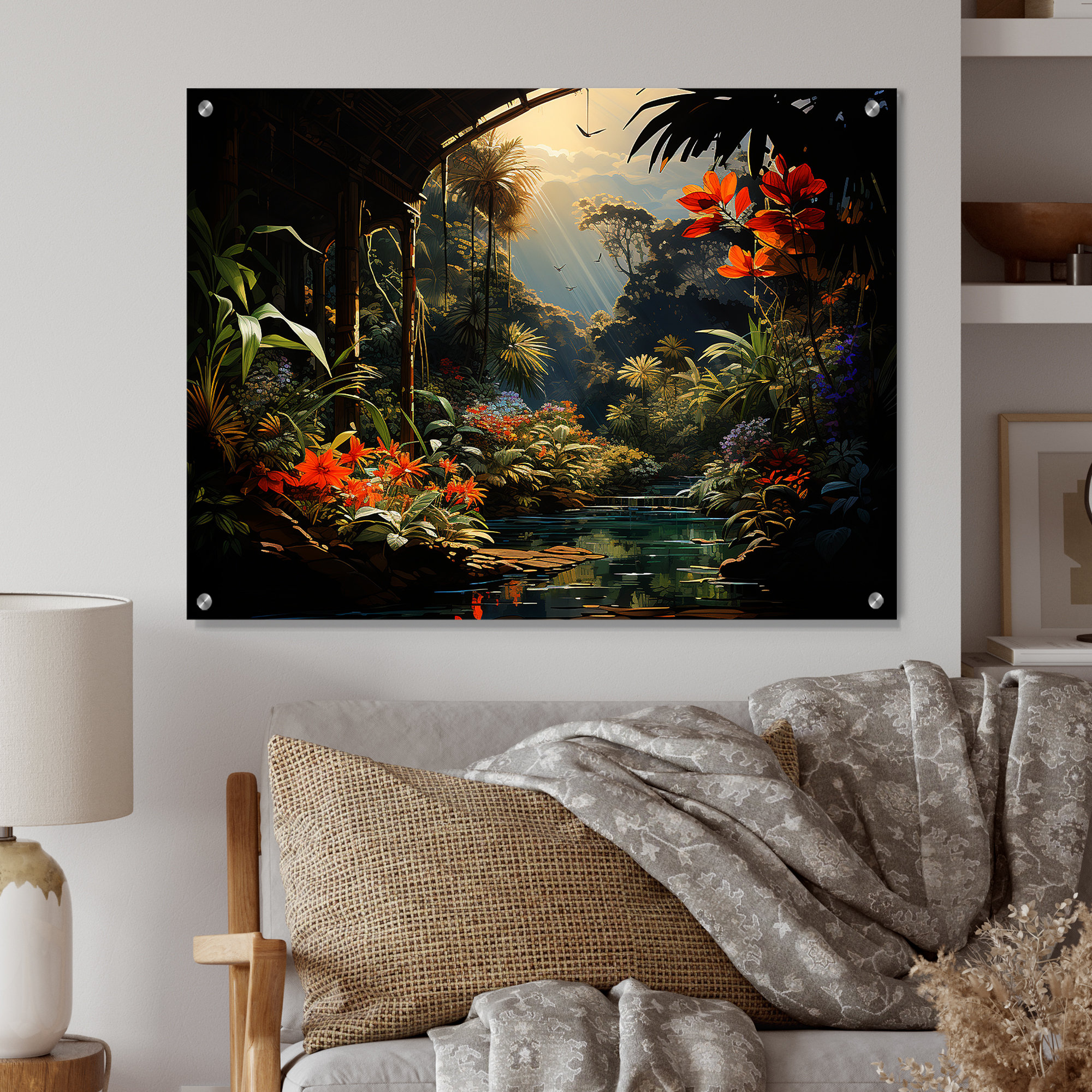 Bay Isle Home™ Vietnam Tropical Rainforest Reverie - Vietnam Acrylic ...