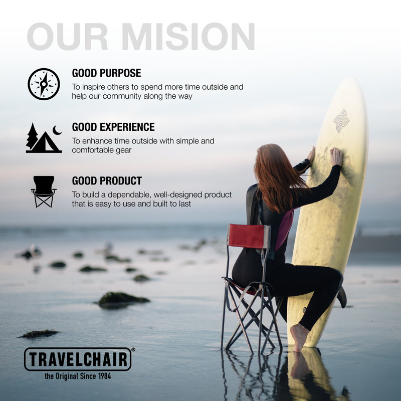 Travel Chair Folding Camping Chair & Reviews | Wayfair