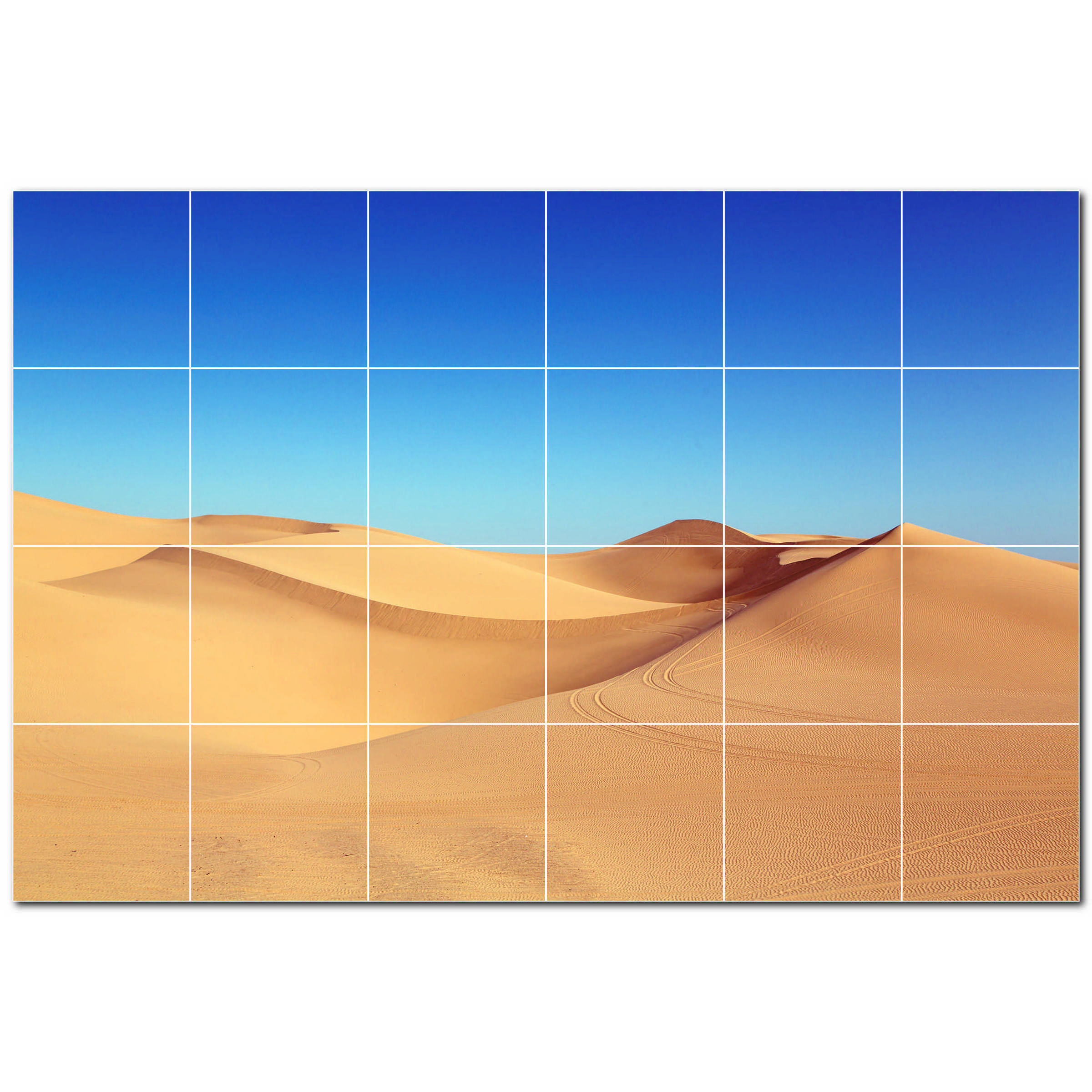 Picture-Tiles.com Desert Photo 12'' x 12'' Satin Ceramic Decorative ...