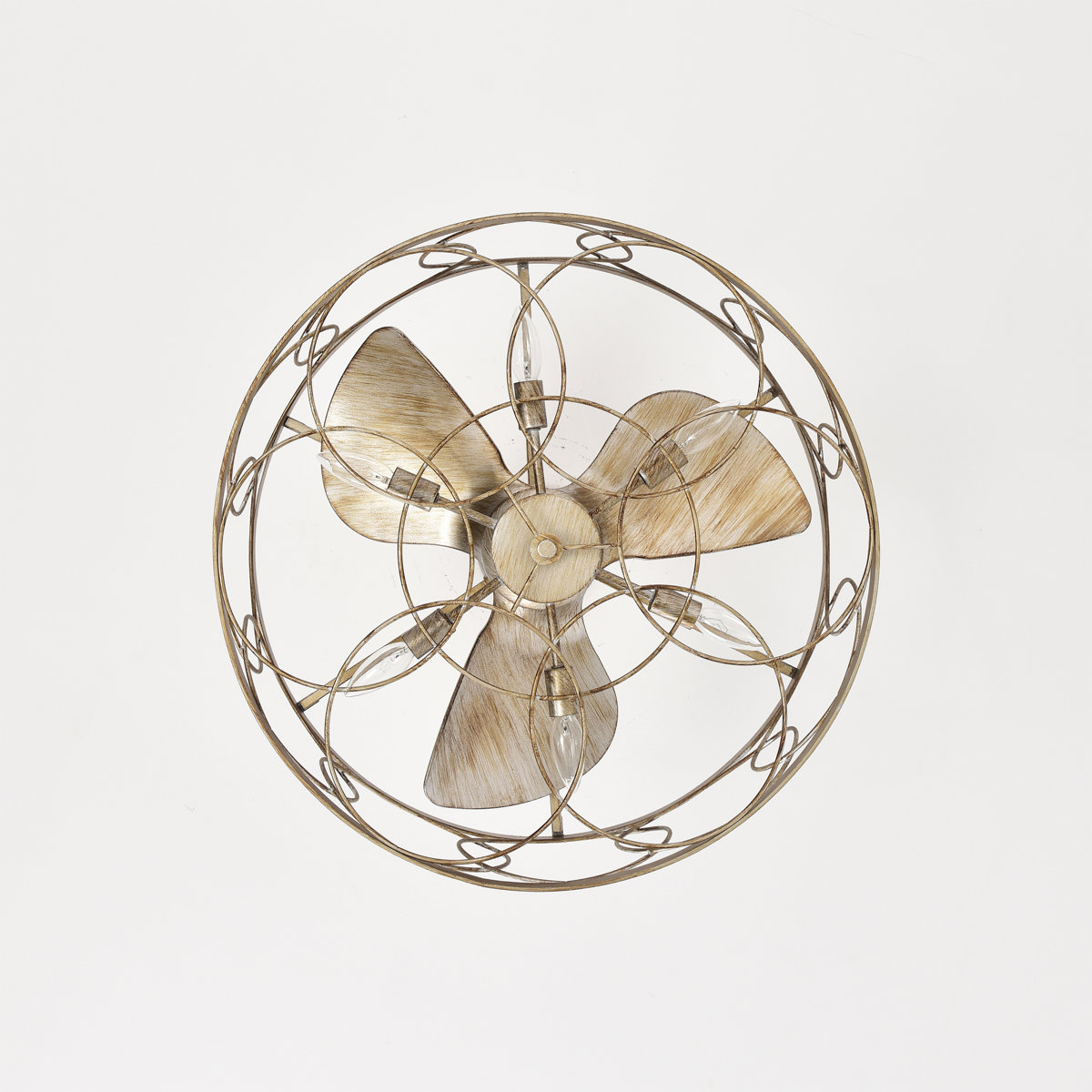 Laurel Foundry Modern Farmhouse® Seay 3 - Blade Caged Ceiling Fan with ...