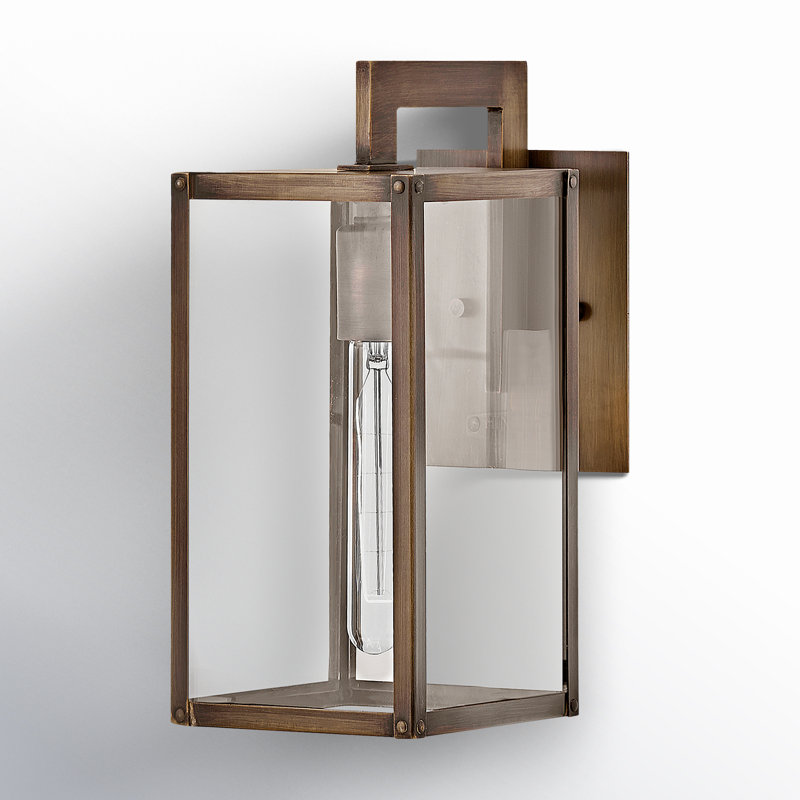 Joss & Main Caliana Bronze Outdoor Wall Lantern "& Reviews" | Wayfair