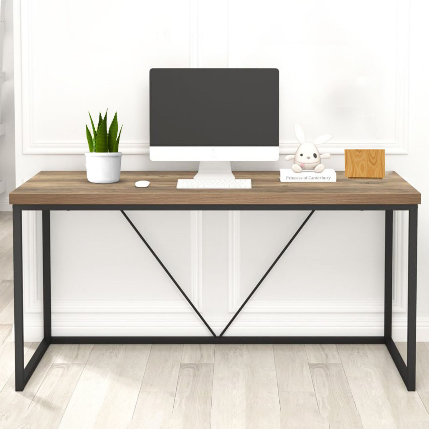 17 Stories Ustin 60'' W Rectangle Computer Desk | Wayfair
