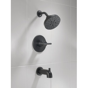 Delta Nicoli Single-Function Tub Shower Faucet Set, Shower Trim Kit ...