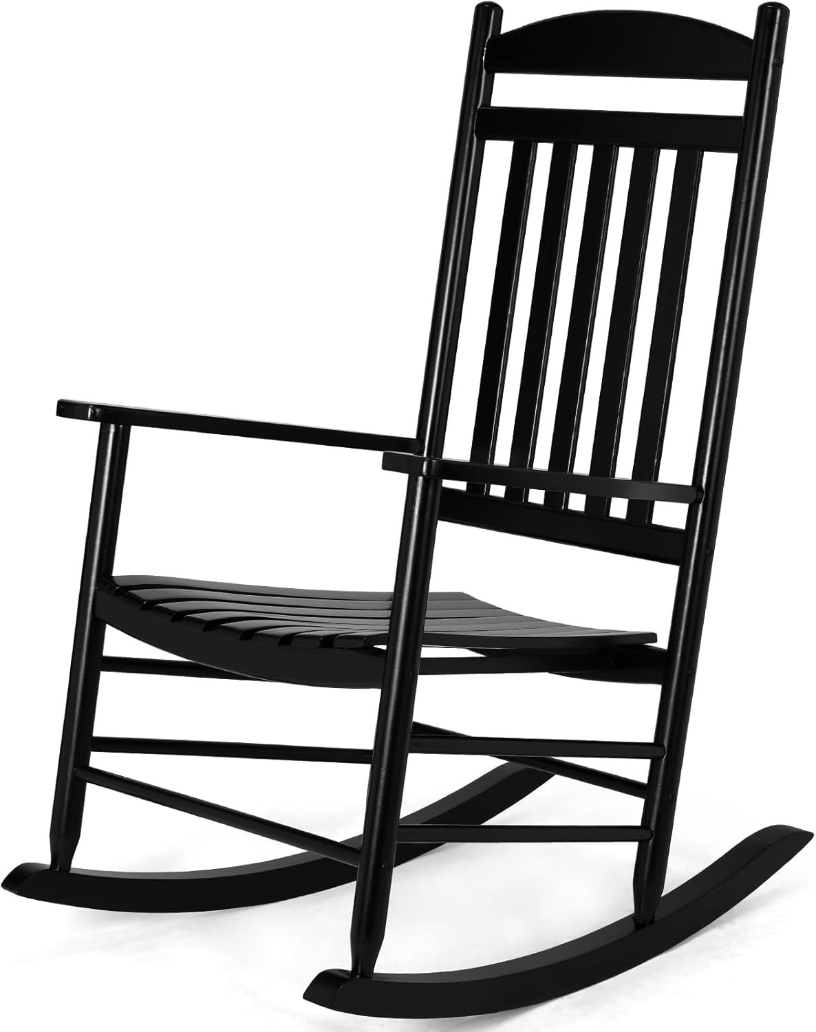 Lark Manor™ Outdoor Rocking Chair With High Back, Porch Rocking Chairs ...