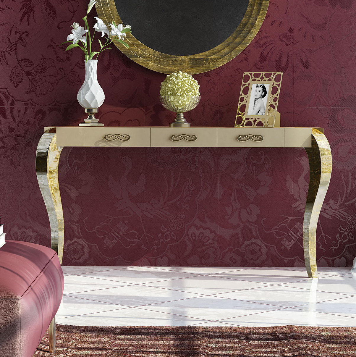 Hispania Home Saphire Console Table | Wayfair