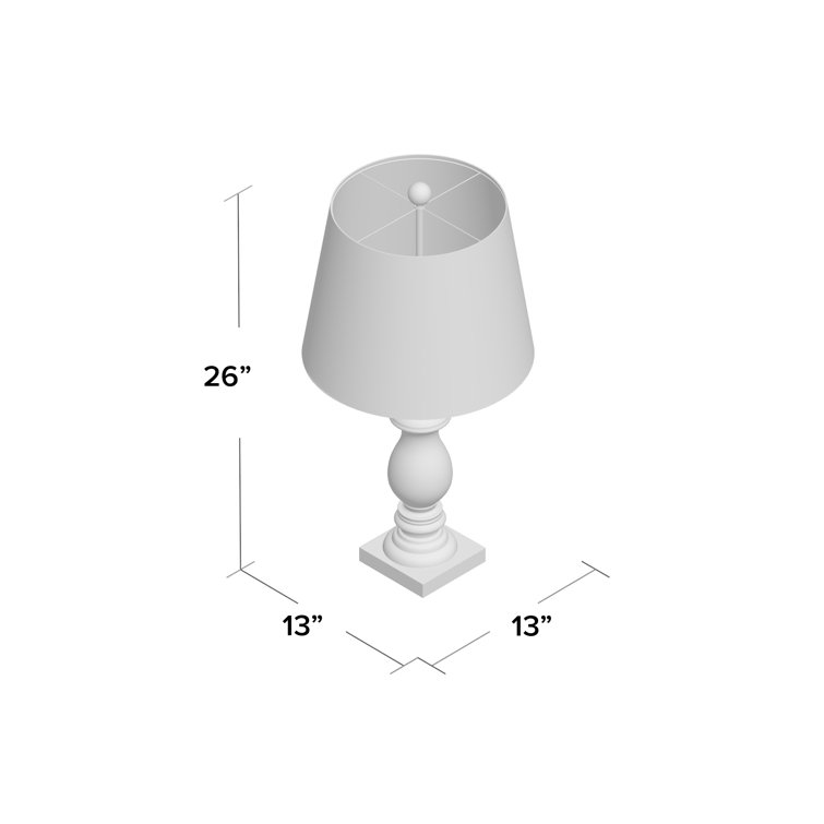 Ophelia & Co. Roxann Resin Table Lamp & Reviews | Wayfair