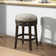 Alaterre Clara Solid Rubber Wood Swivel Counter And Bar Stool & Reviews ...