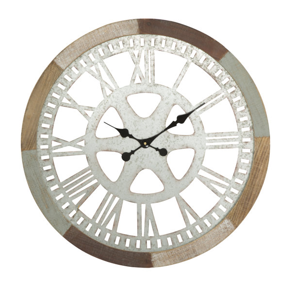 Highland Dunes Oversized Cromwell 71cm Wall Clock | Wayfair.co.uk