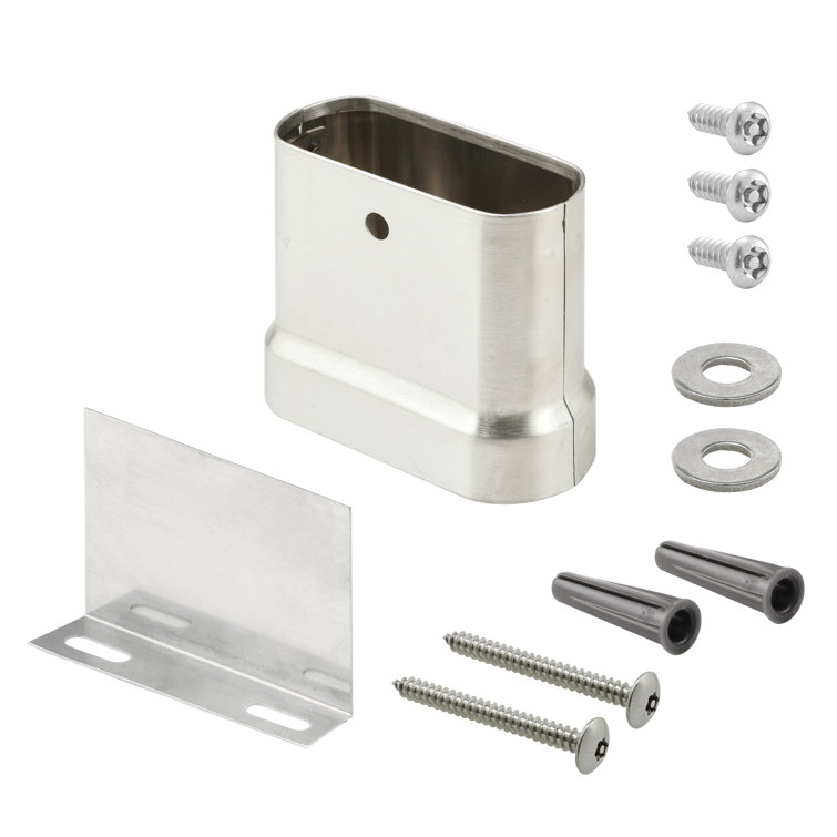 Prime-Line Pilaster Shoe Kit, Fits 3 Inch Wide Pilasters, Stainless ...