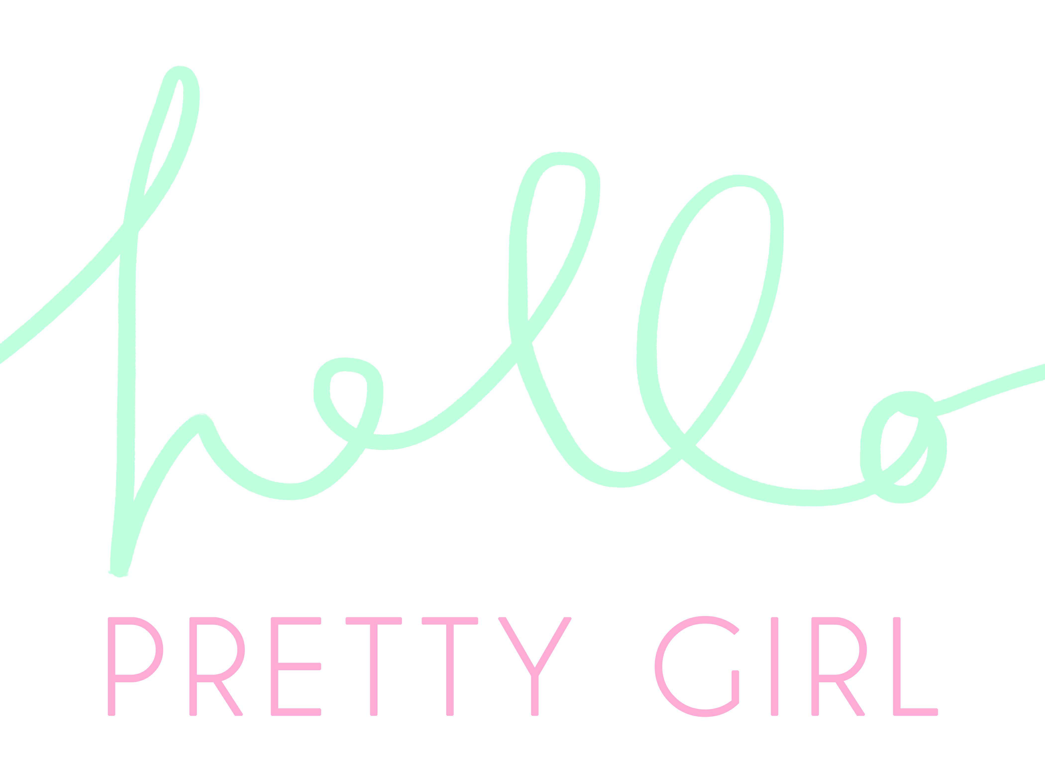 Trinx Hello Pretty Girl - Wrapped Canvas Textual Art | Wayfair