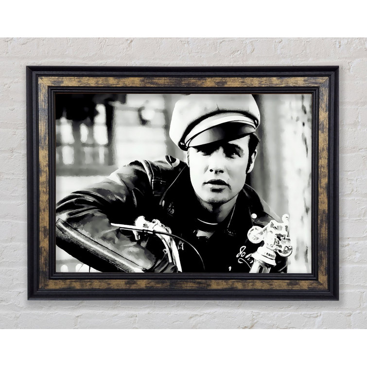 Bright Star Marlon Brando The Waterfront - Single Picture Frame Print ...