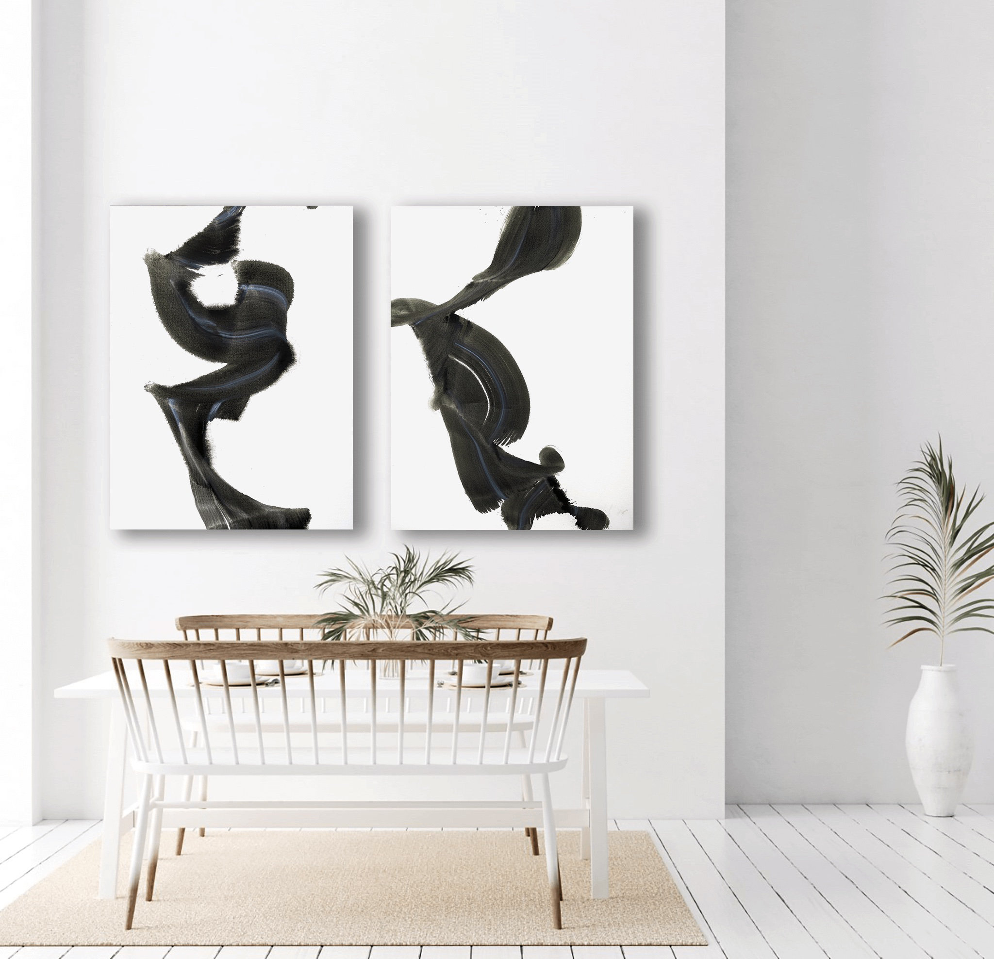 John Beard Collection Silhouette Set by John Beard - Artist Enhanced ...