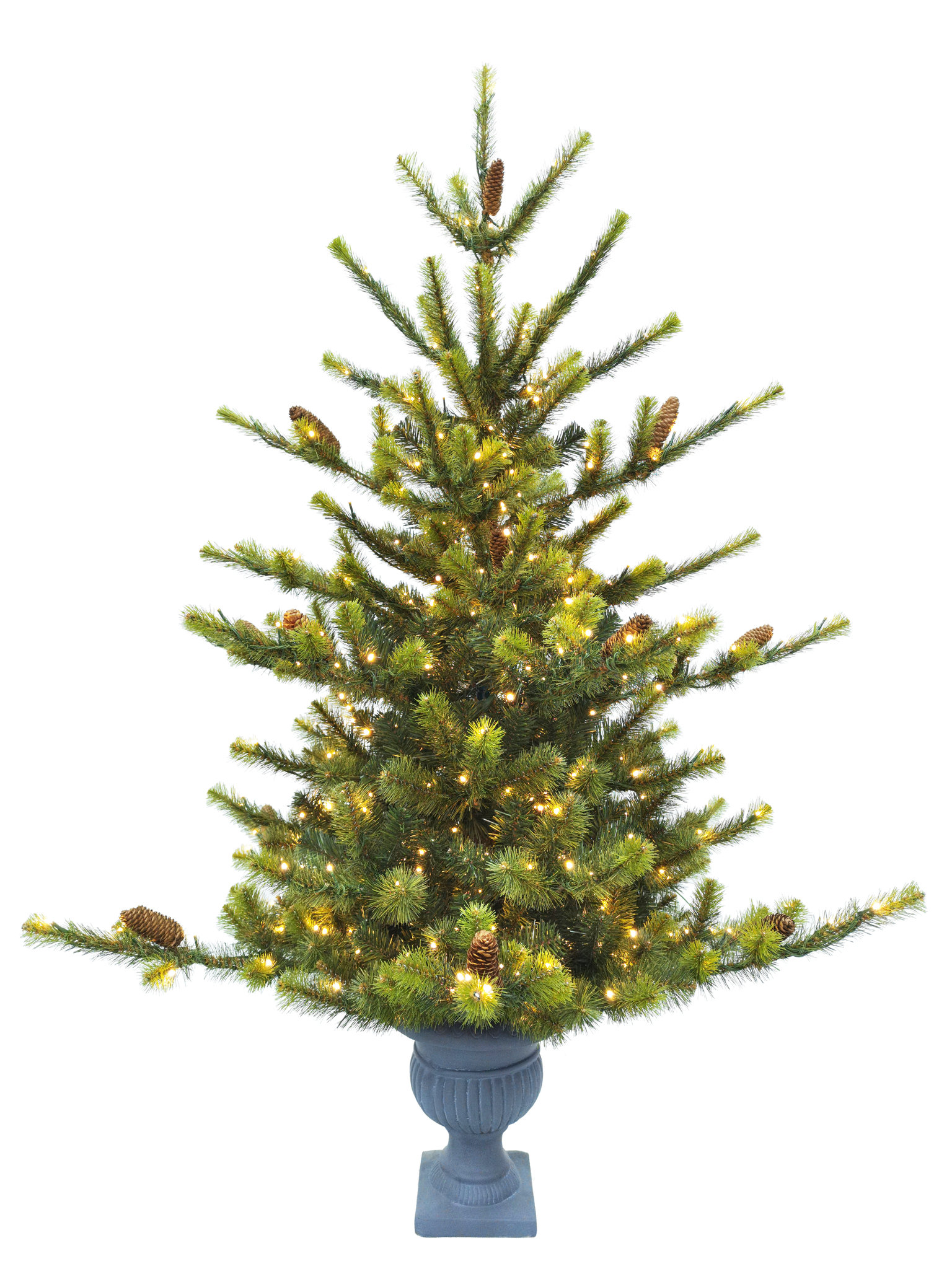 Wildon Home® DELUXE VILLAGE MIX PINE POT TREE | Wayfair