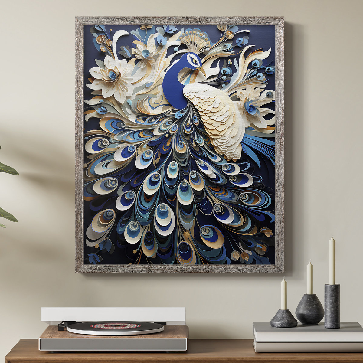 Ophelia & Co. ANIMALS Series CCXIV Framed Print - Solid Wood | Wayfair