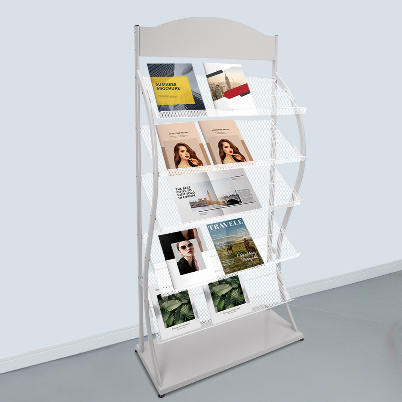 Ivy Bronx Maty Free Standing Magazine Rack - Wayfair Canada