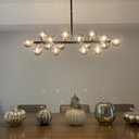 Wrought Studio Holmesfield 16 - Light Dimmable Bubble Glass Sputnik ...