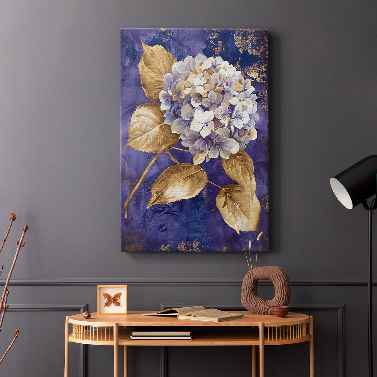 Red Barrel Studio® FLORAL Series CCXIV -Gallery Wrapped Cavas | Wayfair