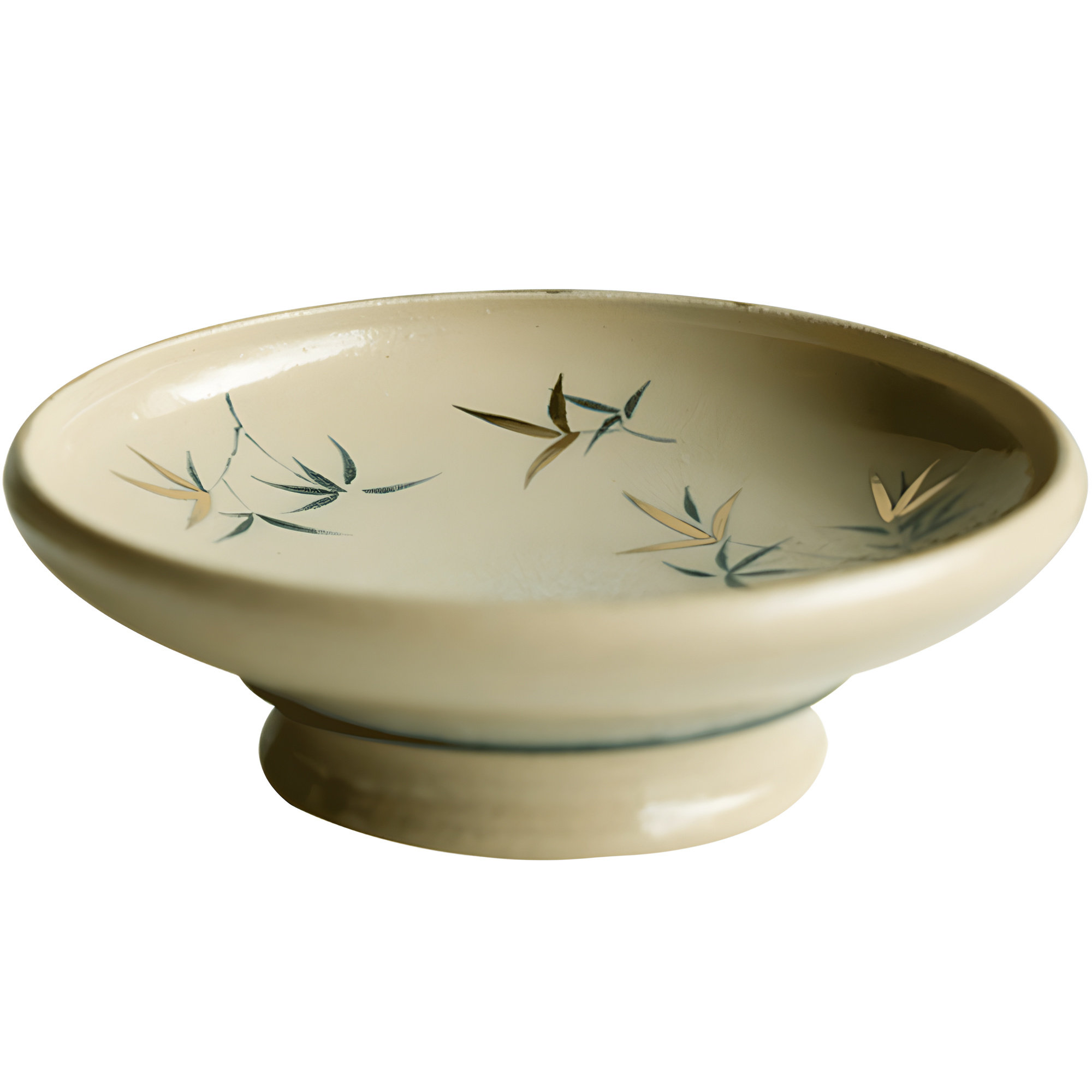 Bay Isle Home™ Antique Gold And Bamboo Teapot Rack - Underglaze Hand ...