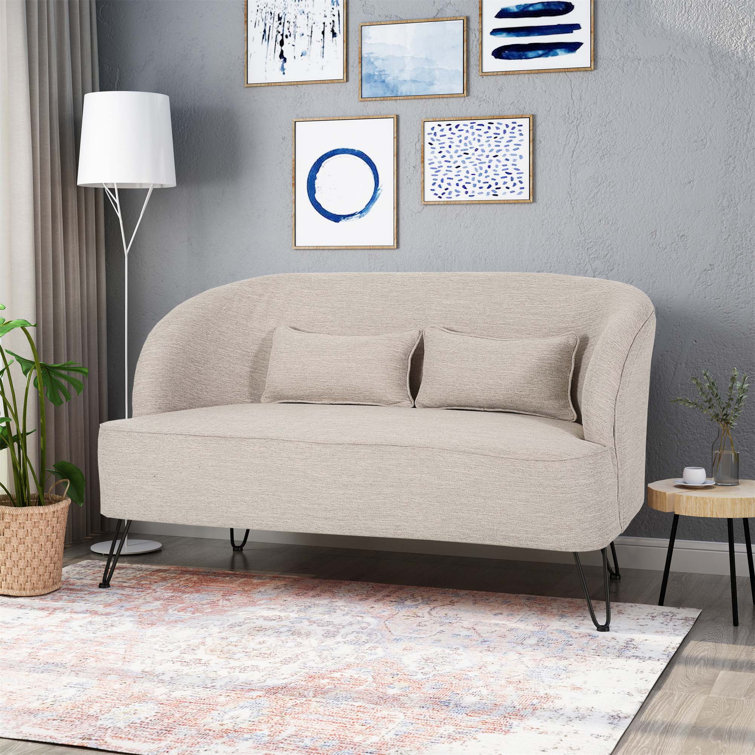 George Oliver Debs 49.5'' Upholstered Loveseat & Reviews | Wayfair