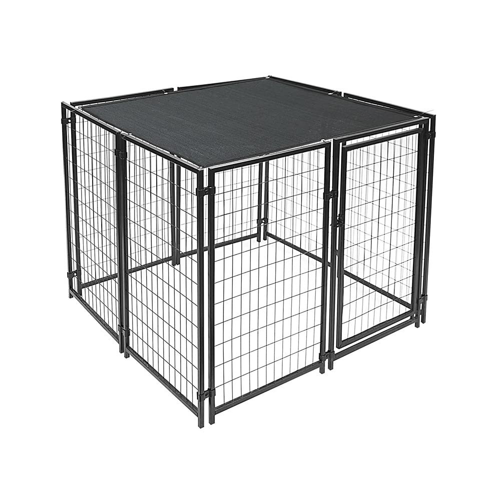 Ebern Designs Dog Kennel Shade Cover 95% Sunblock Shade Tarp Panel Net ...