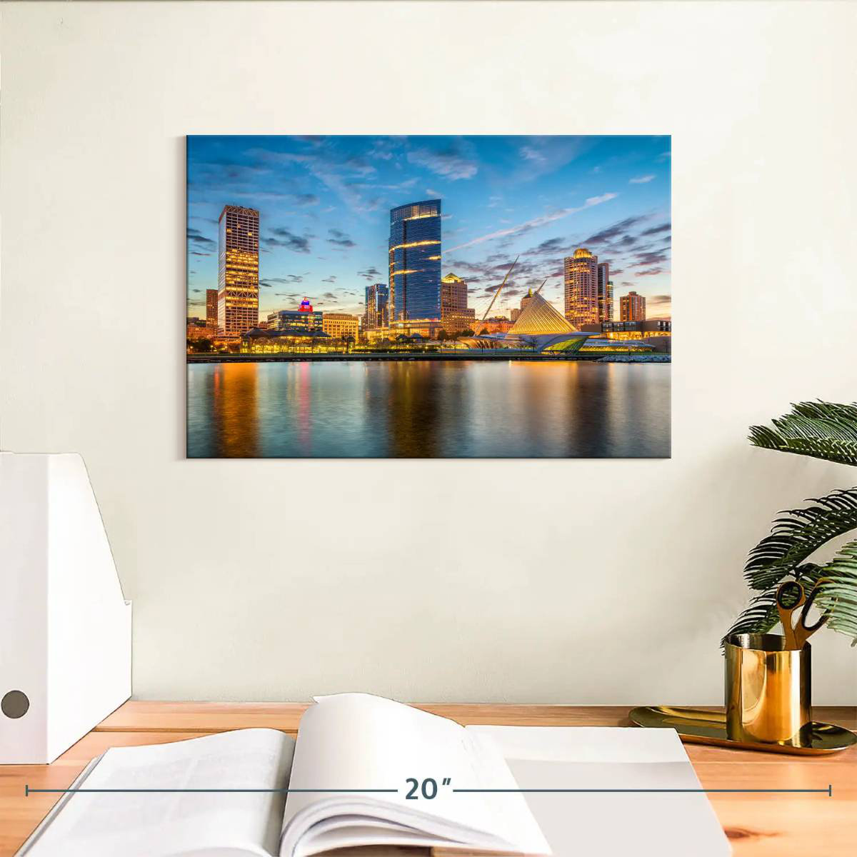 Ebern Designs Tergel Milwaukee Cityscape - Wayfair Canada