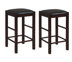 Winston Porter Loria Upholstered Counter Stool & Reviews | Wayfair