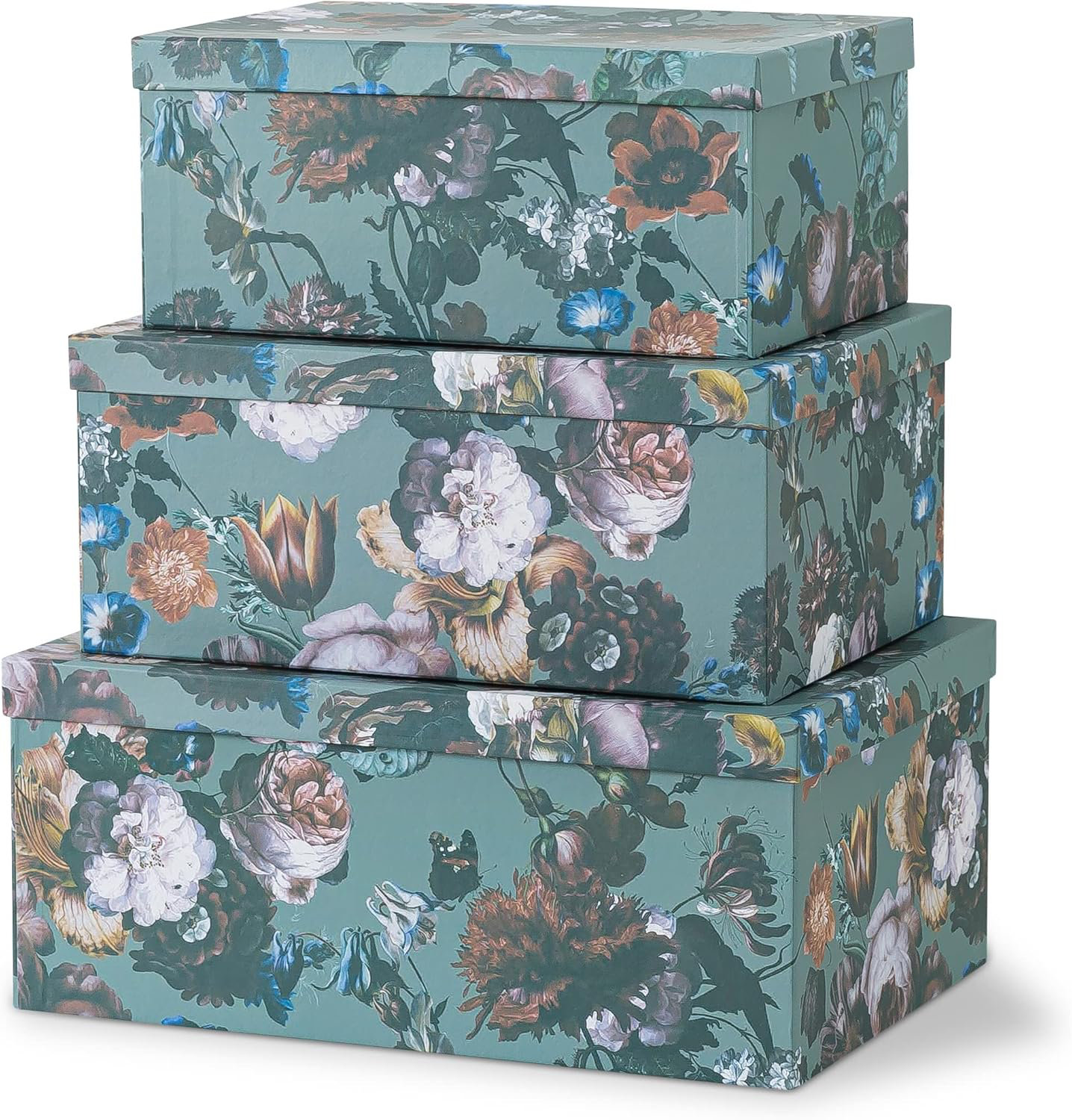 Red Barrel Studio Decorative Storage Cardboard Boxes With Lids ...