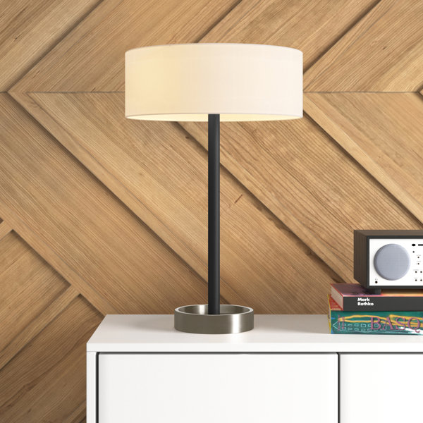 Hashtag Home Longlier 25" Two-Tone Table Lamp & Reviews - Wayfair Canada