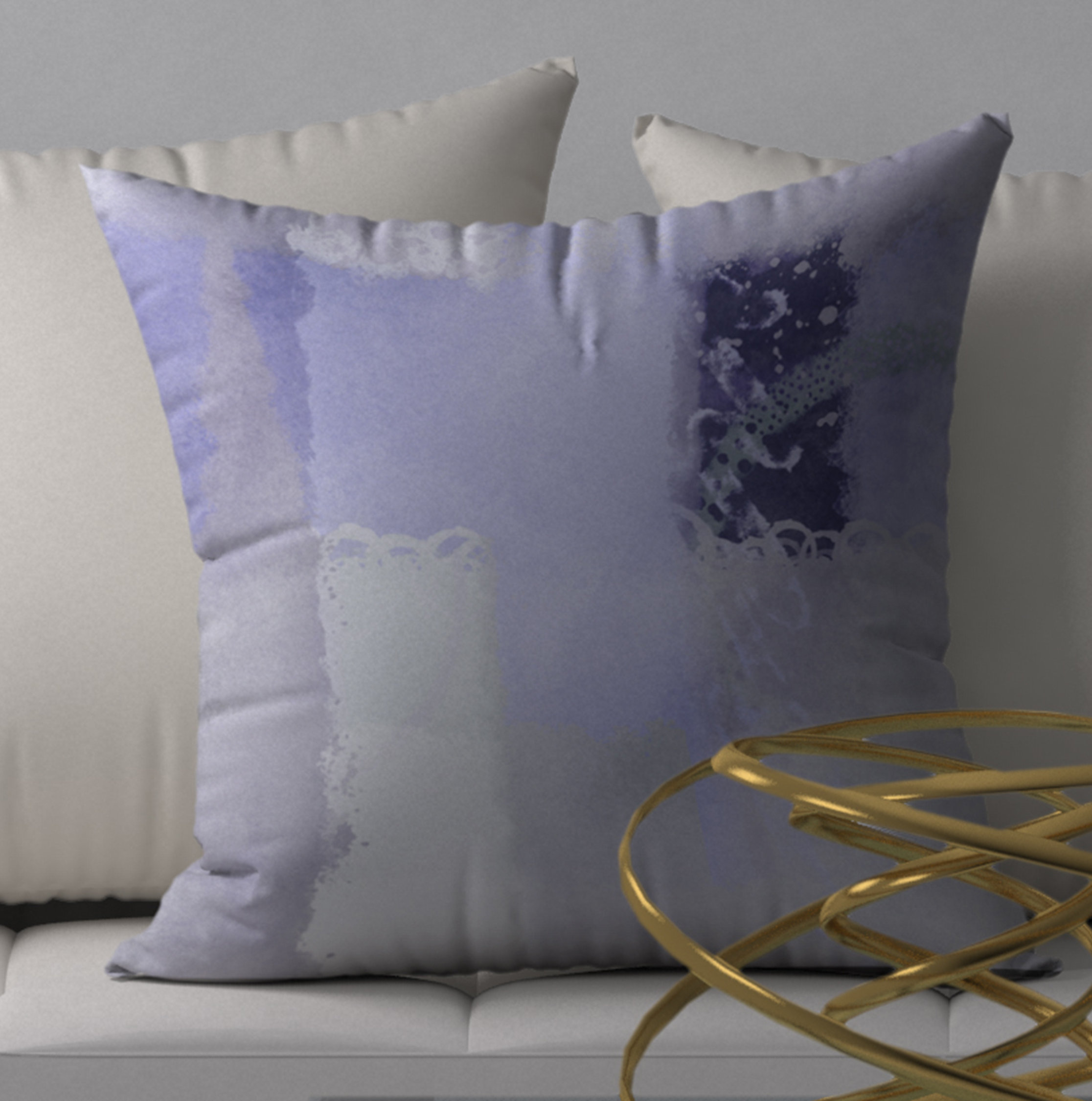 LeRoi Products Tiny Singular Decorative Square Pillow Cover & Insert ...
