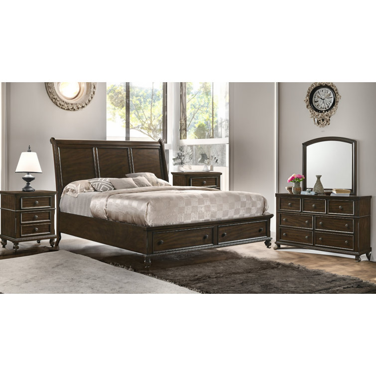 Alcott Hill® Ailith Platform 5 Piece Bedroom Set | Wayfair