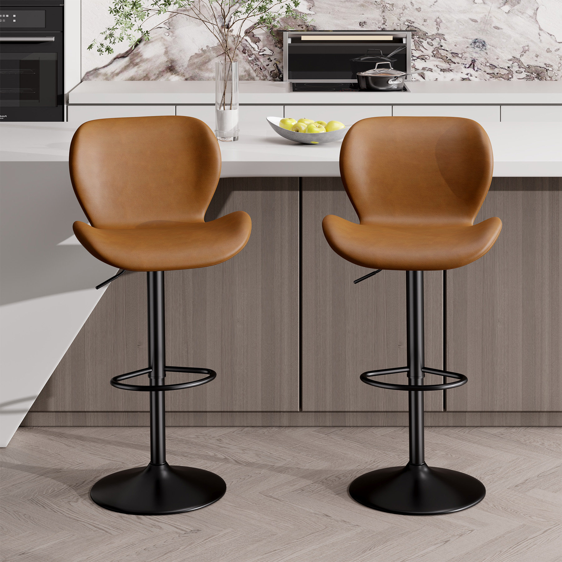 George Oliver Ergonomic Bar Stools: Comfort Redefined for Your Home Bar ...
