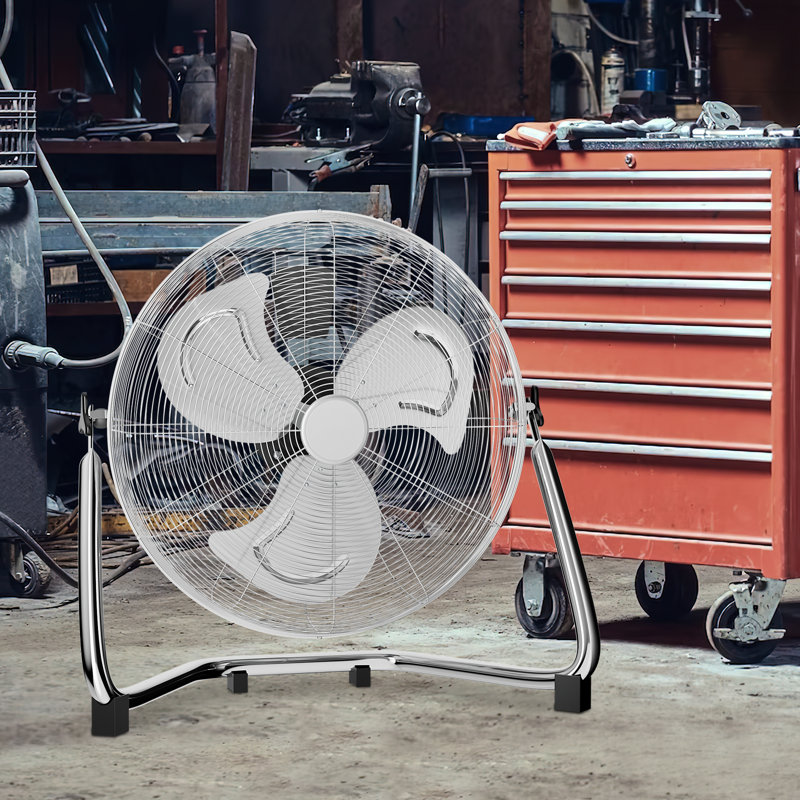 MoNiBloom 20" Outdoor 3 Speed High Velocity Floor Fan Heavy Duty ...