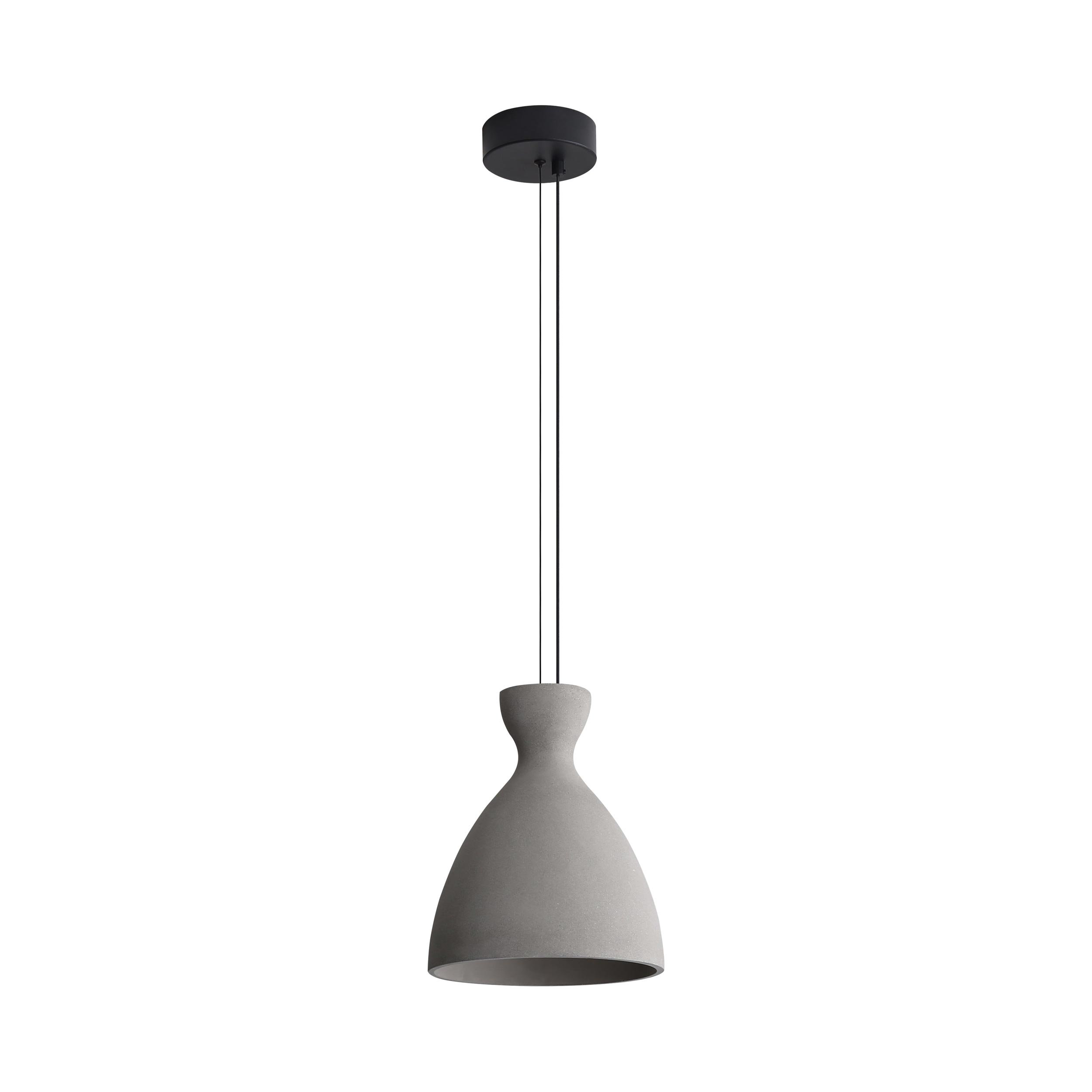 Ebern Designs Varley 10" LED Pendant in Sandstone Cement - Wayfair Canada