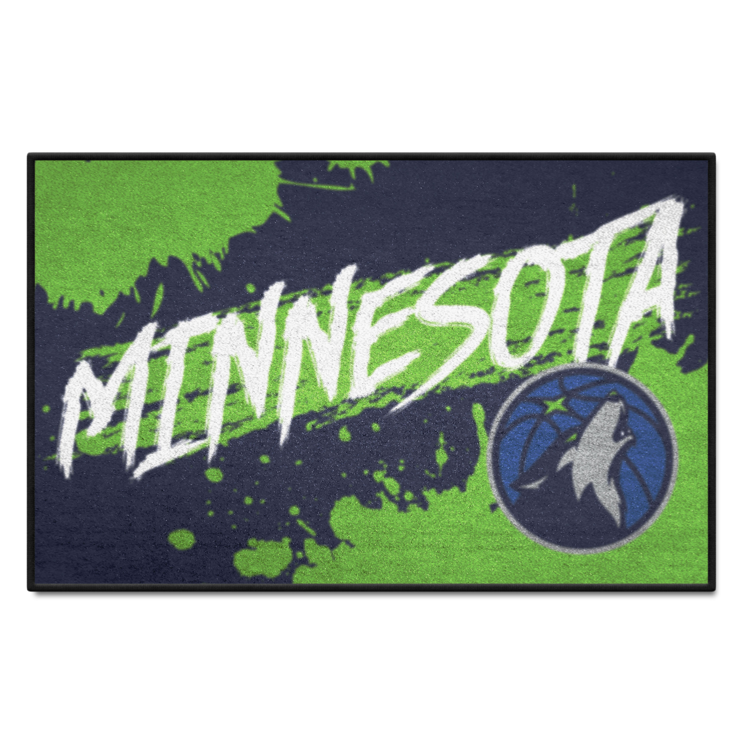 FANMATS Minnesota Timberwolves Slogan Starter Mat Accent Rug | Wayfair