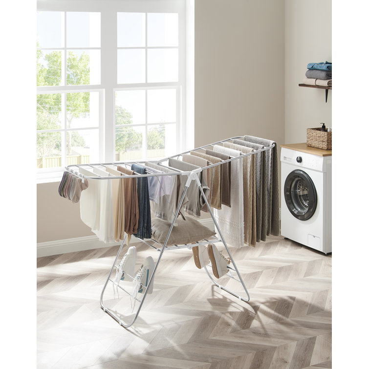Rebrilliant Steel Foldable Gullwing Drying Rack | Wayfair.co.uk
