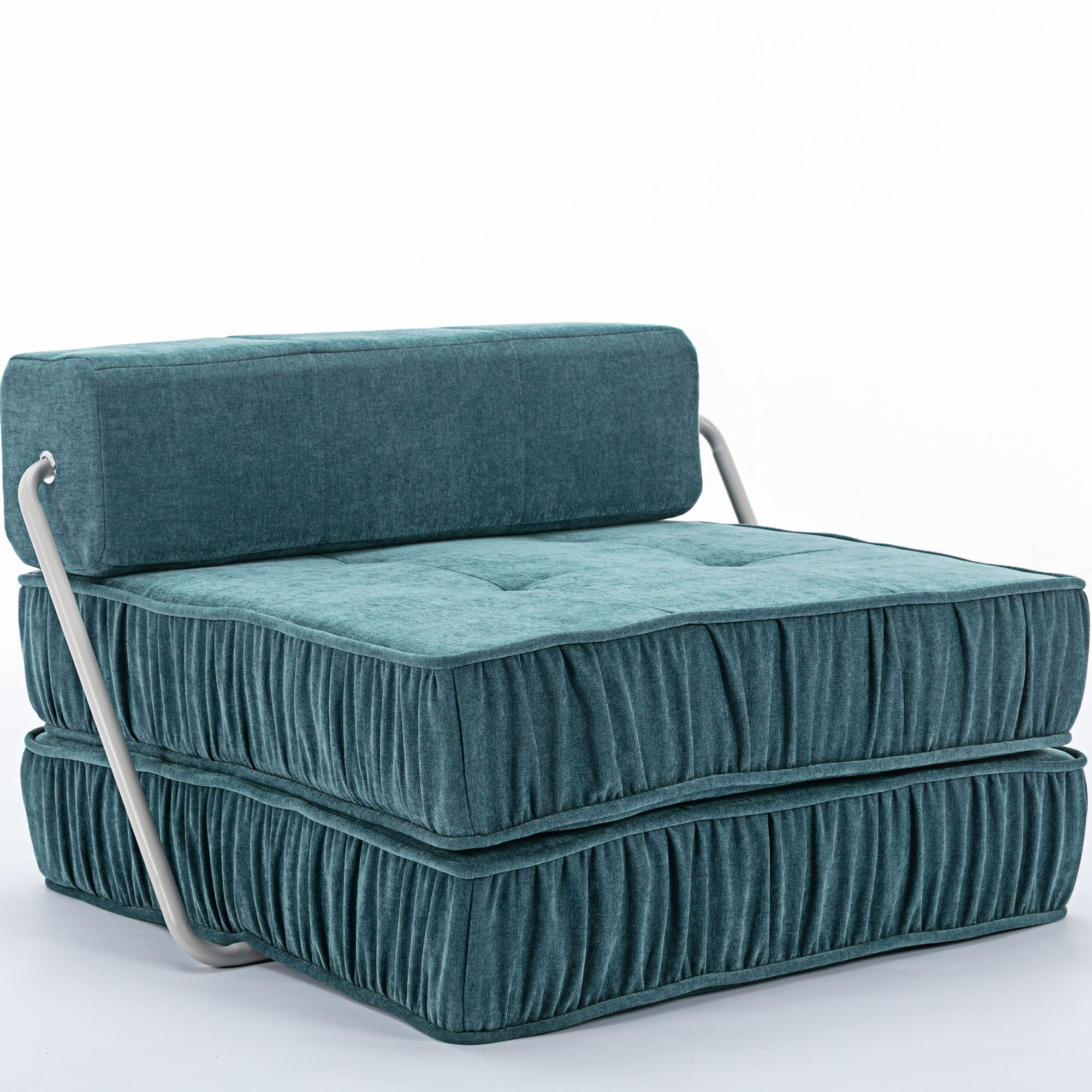 Ebern Designs Kinta 36.61" Wide `Tight Back Futon Chair | Wayfair