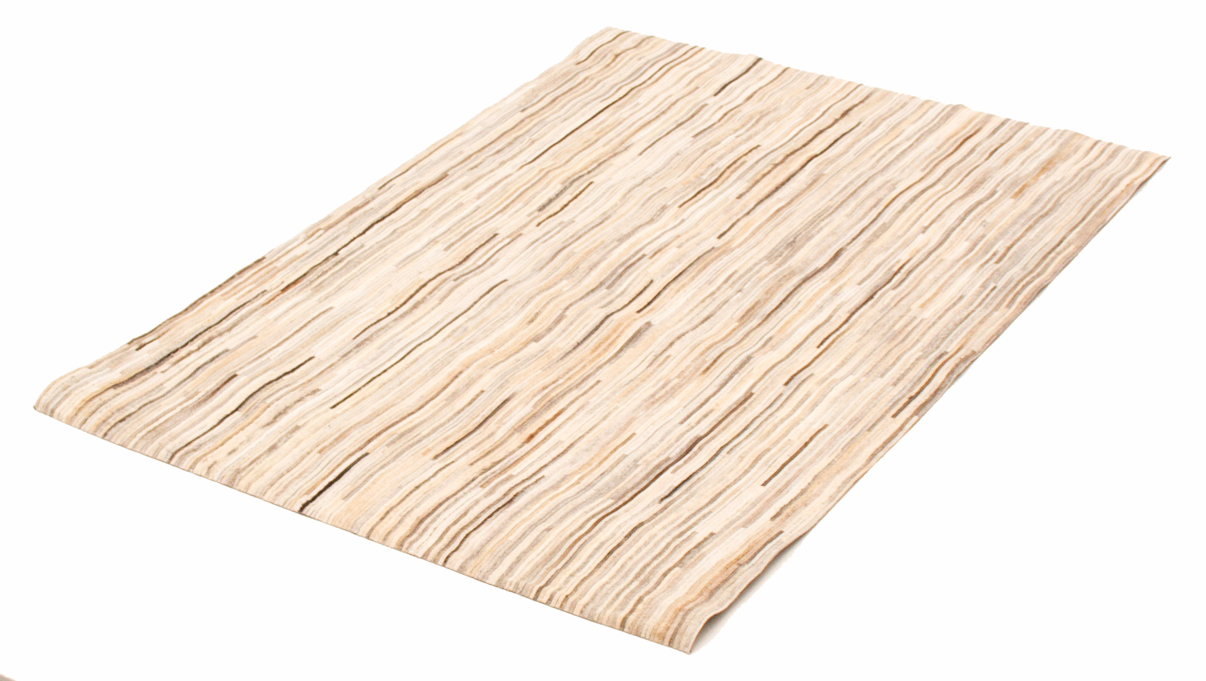 Gracie Oaks Emest Handmade Cowhide Ivory Area Rug | Wayfair