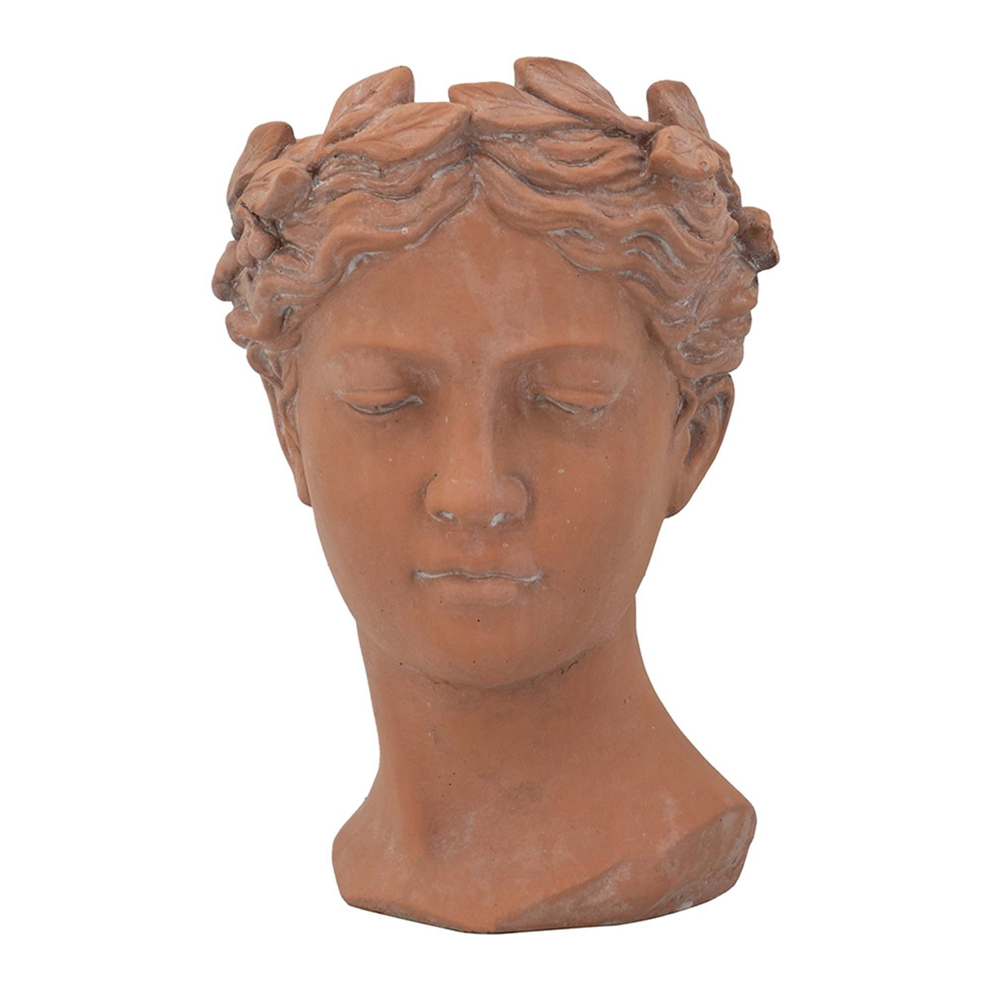 Fleur De Lis Living Exquisite Classical Head Bust Planter for Home and ...